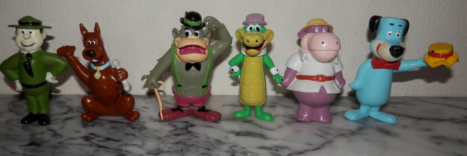 Nostalgia de infância: Figuras de pvc variadas HANNA BARBERA (Miniland ...