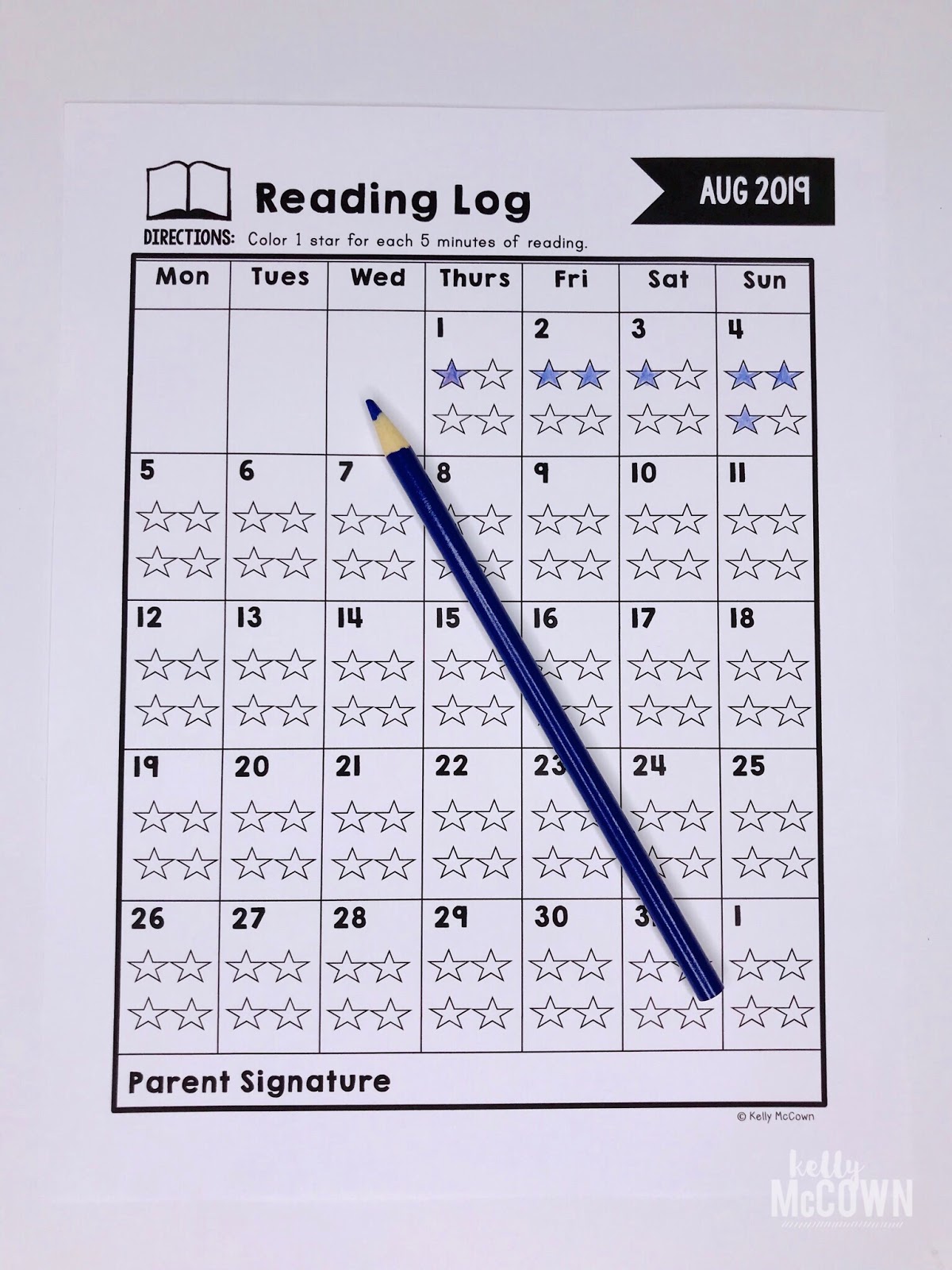 Kelly McCown: Reading Logs Grow & Guide Student Reading