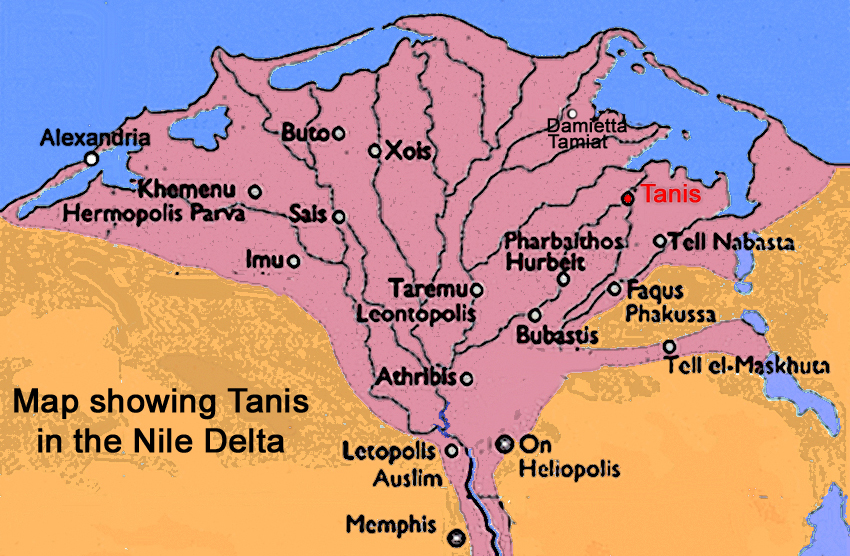 CoastConFan Blog: Ancient Tanis, Forgotten Occasionally But Not Lost ...