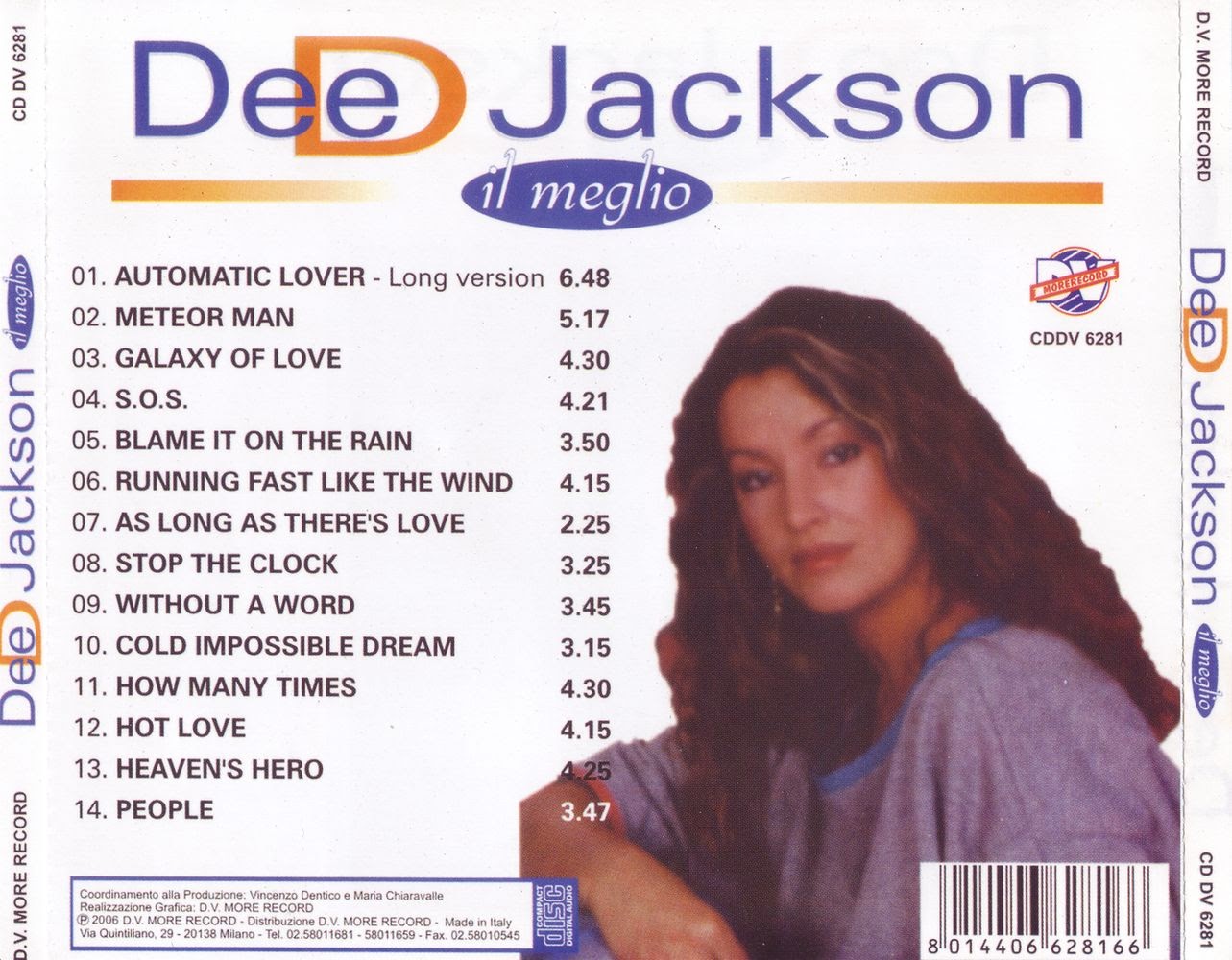 MI COLECCION DE MUSICA: Dee D. Jackson - il Meglio