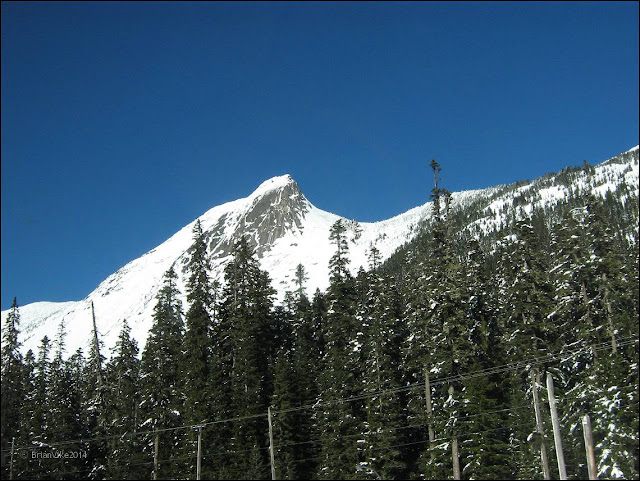 Northern Interior British Columbia: Mountains Seen From The Coquihalla ...