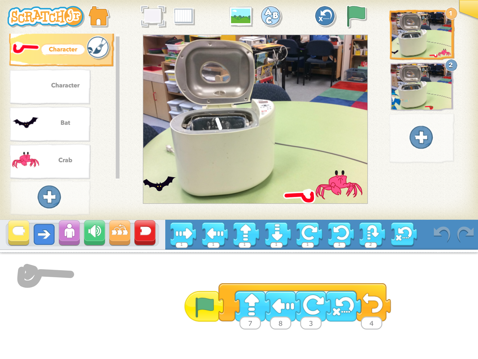 Learning and Sharing with Ms. Lirenman: Using Scratch Jr to Code How to ...