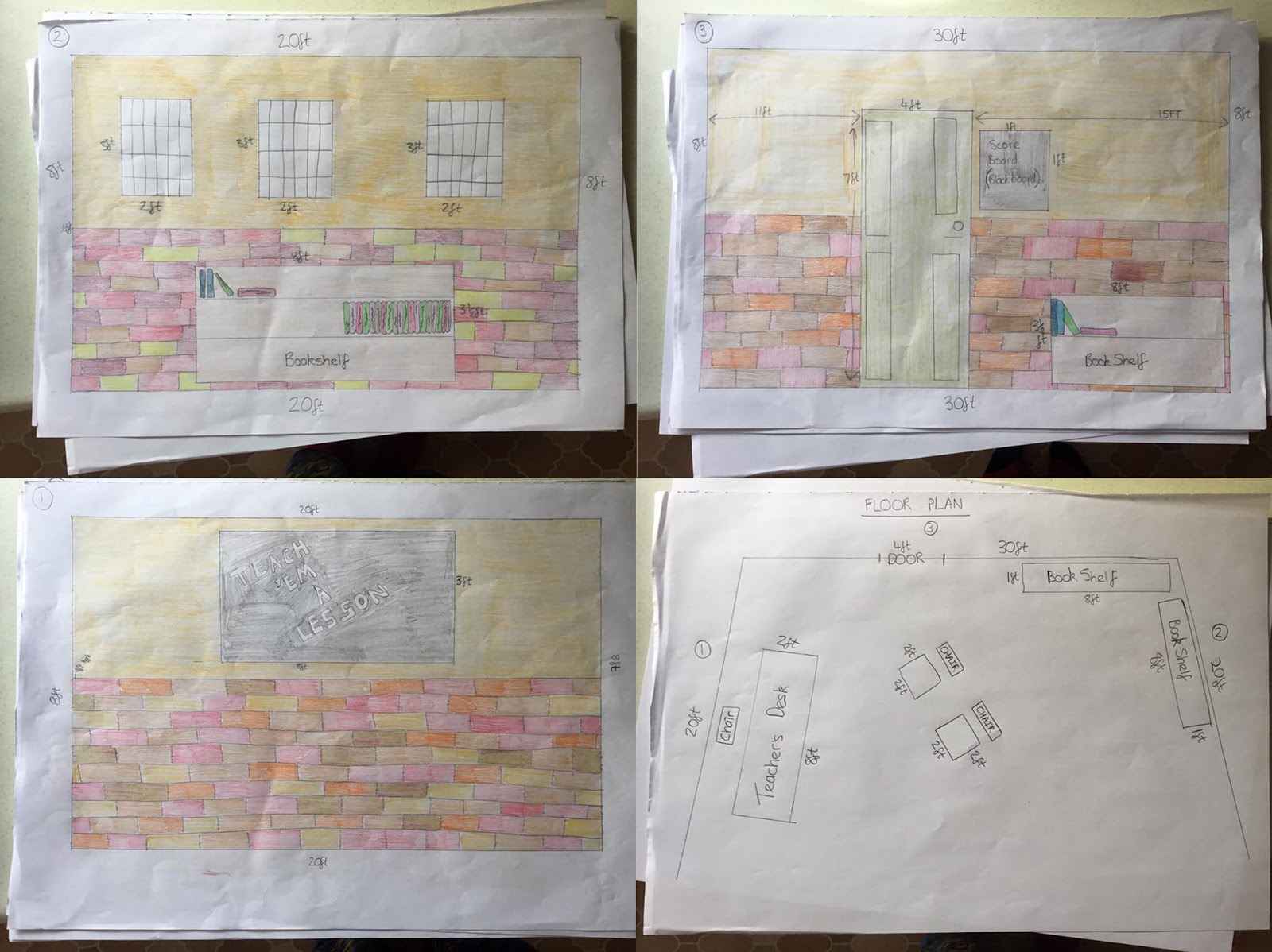 Lily Greenhalgh BA HONS CATF: Initial Design Sketches: 'Teach Em' a ...