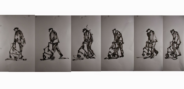 Walk the Line: Stop motion Animated Figures- Anglia square