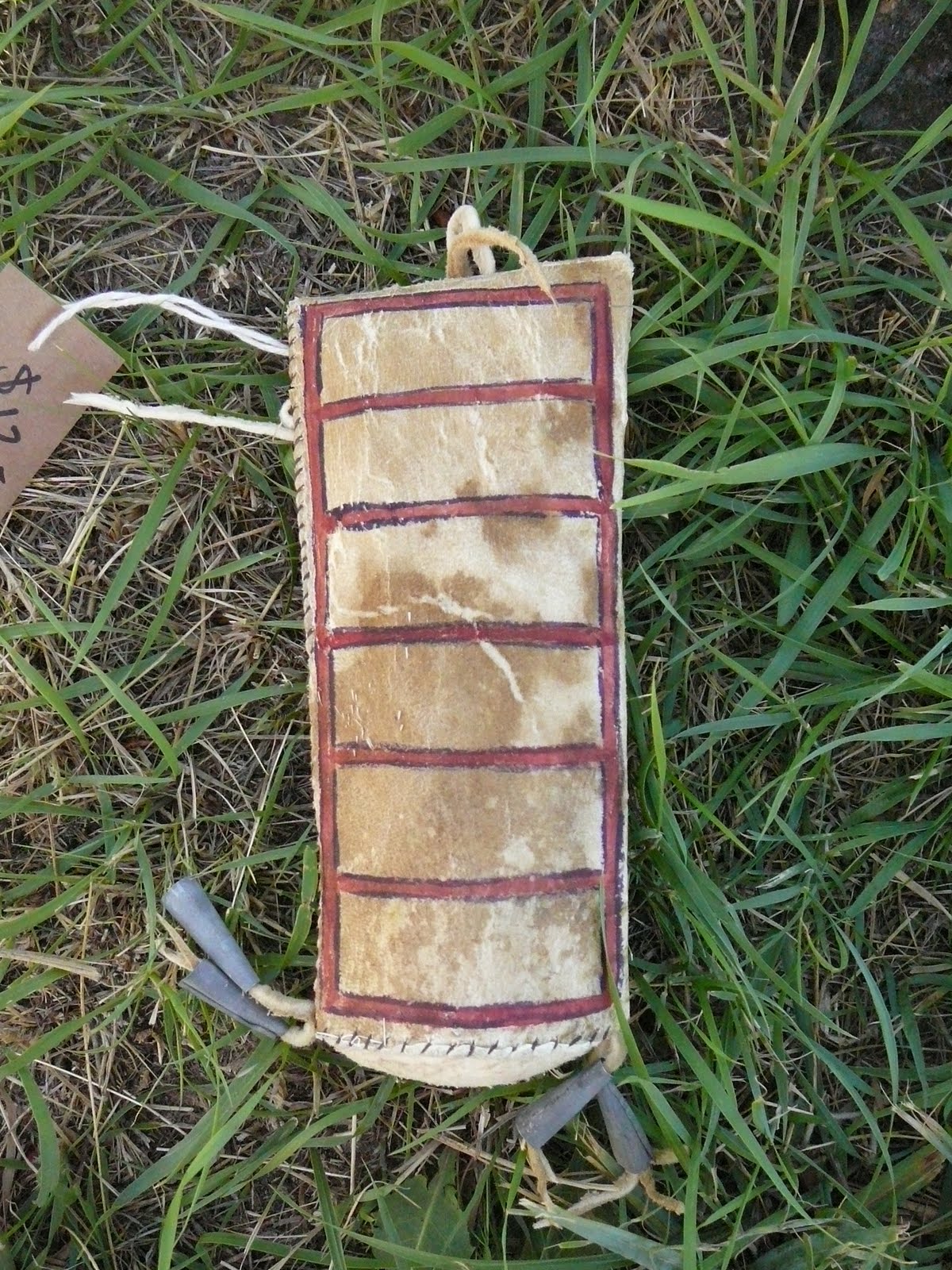 Art of Chris Bezold-Plains Indian Reproductions: Parfleche Sewing Bag