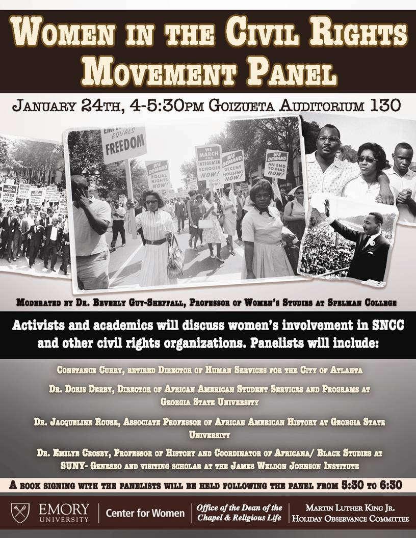 Sojourner Marable Grimmett: Women in the Civil Rights Movement Panel