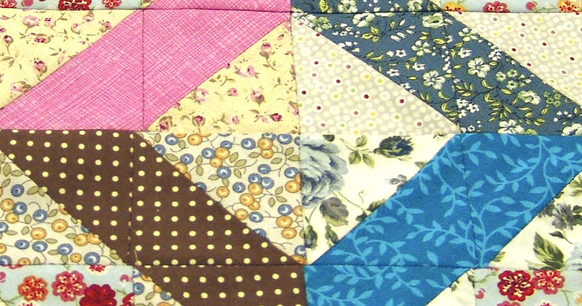 Tutoriales de Patchwork: BLOQUE: DE RECTÁNGULO A TRIÁNGULOS