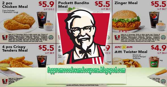 Free Promo Codes and Coupons 2023: Kfc Coupons
