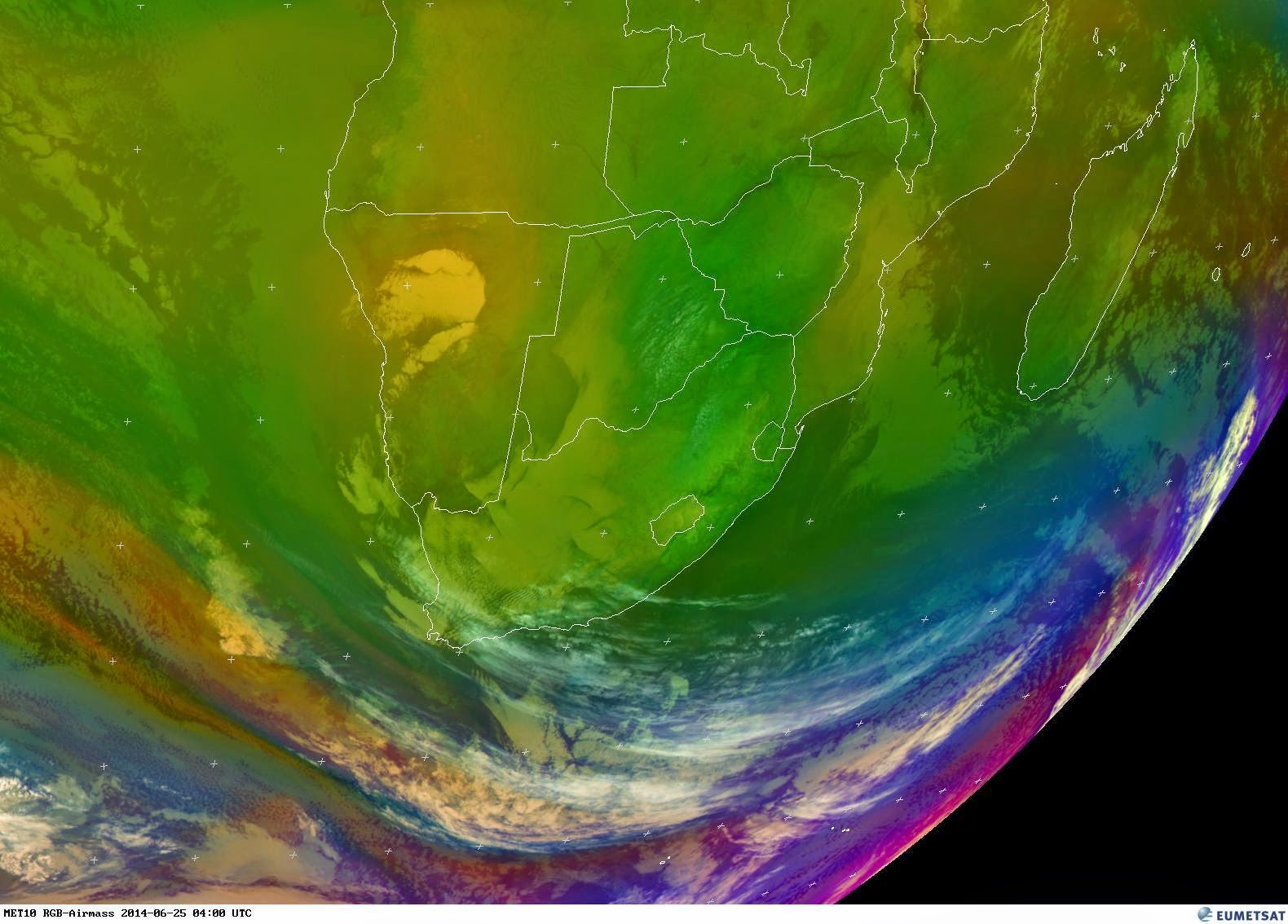 Mossel Bay Weather Observation, South Africa : Weather Satellite Image ...
