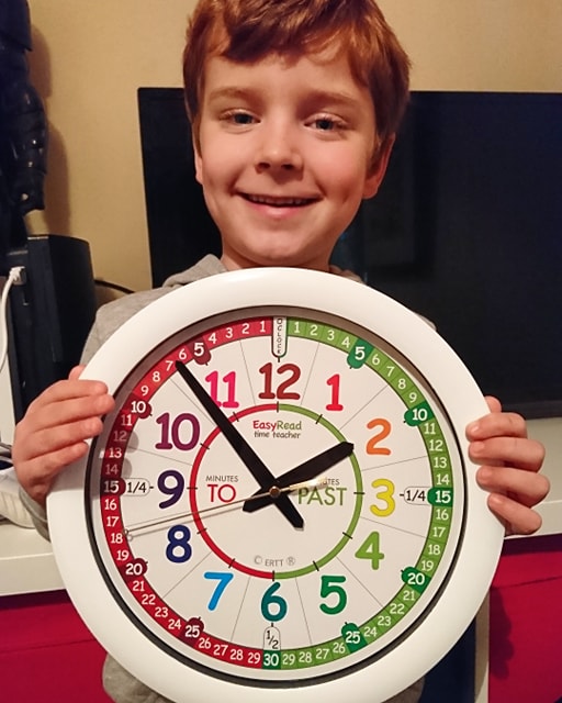 Learning to Tell the Time with Easy Read Time Teacher - Review ...