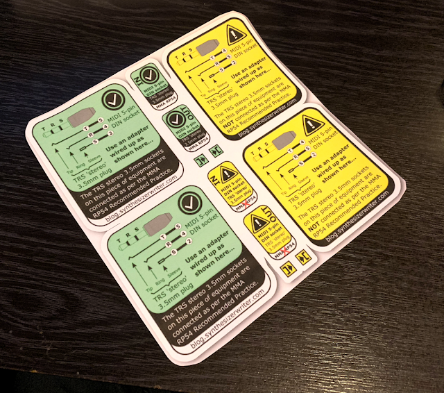 synthesizerwriter: MIDI Clock Sync Labels