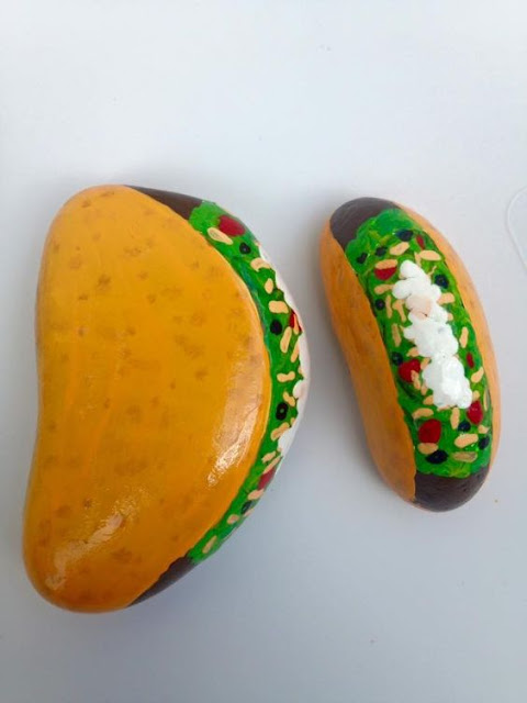 24 Painted Rocks that Look Good Enough to Eat! - I Love Painted Rocks