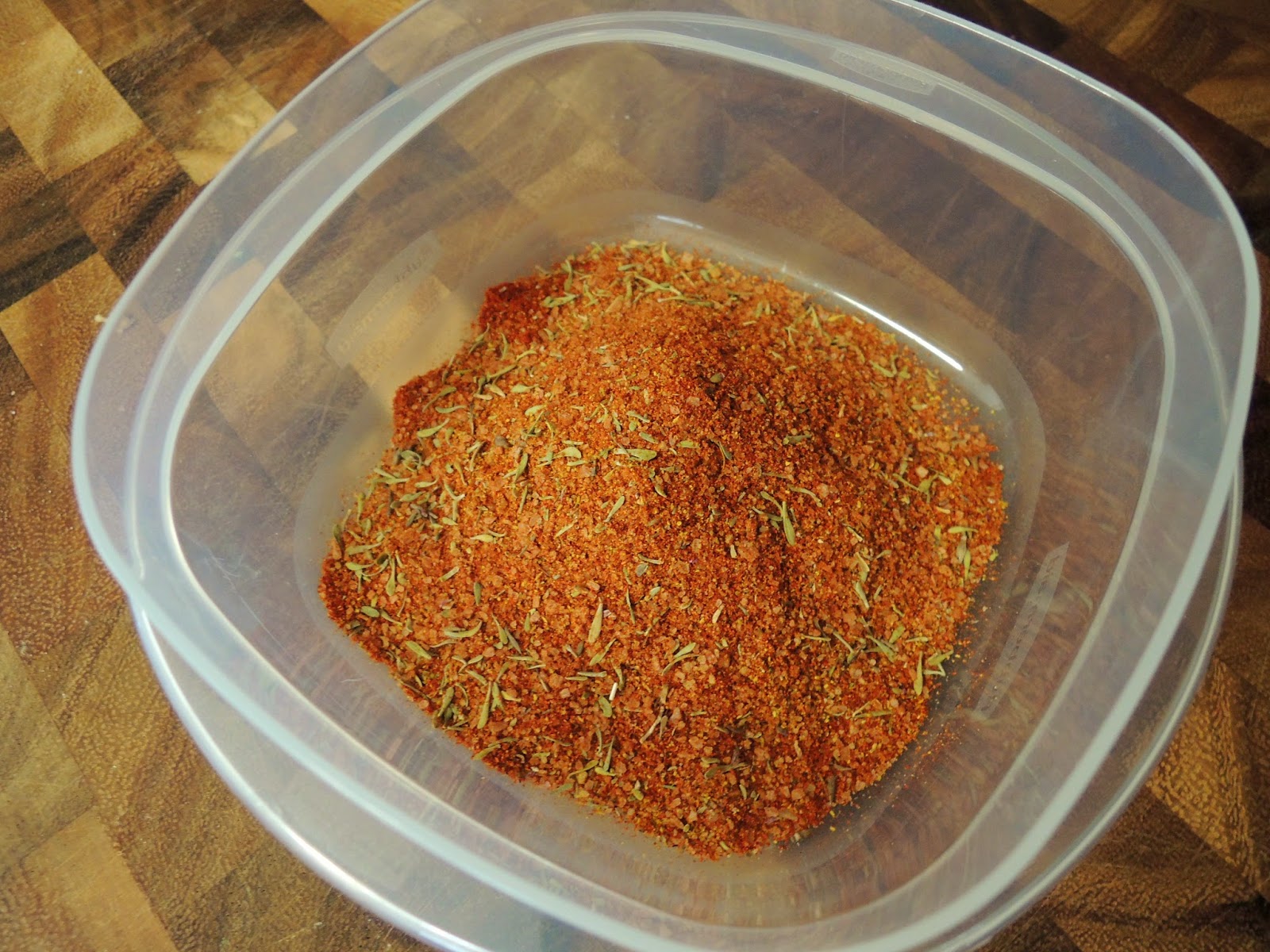 Holly Goes Lightly: Seasoned Salt Rub