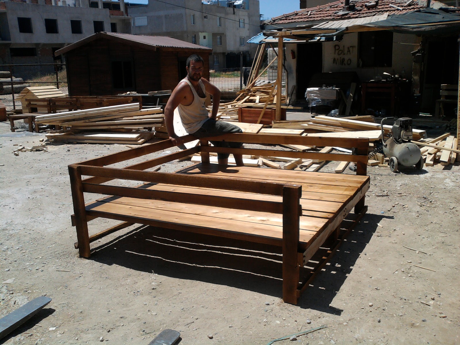 Ahşap ev: ahşap sedir ler 4 m2