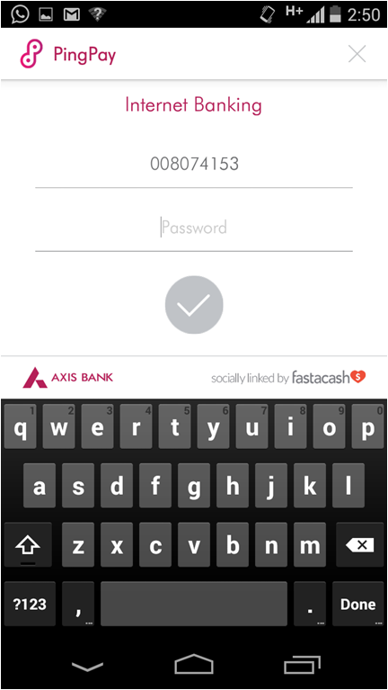 Not All Moonshine!: Presenting Ping Pay!