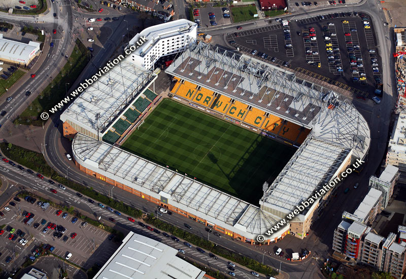 The Rainham End.: Carrow Road - Norwich City