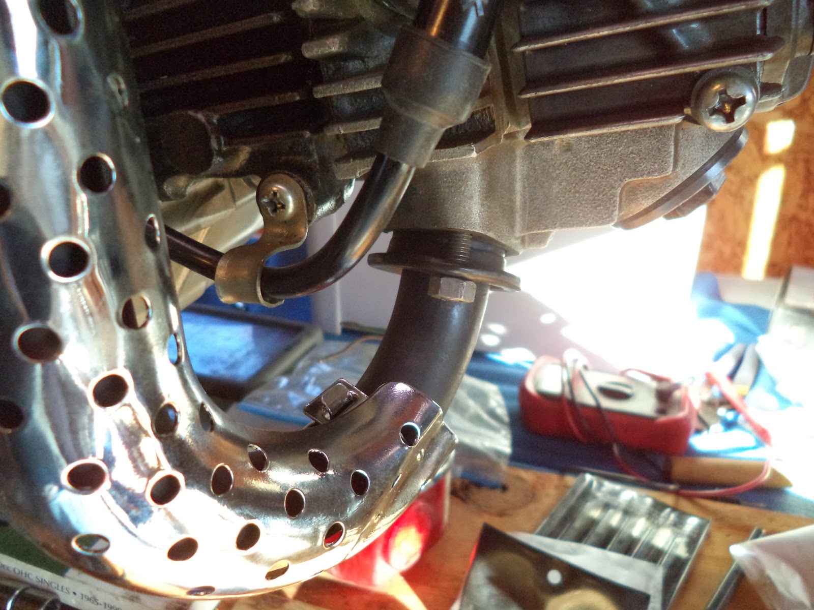 Tear it up, fix it, repeat: CT70 Pegs, Engine Guard, and Stupid Chinese ...