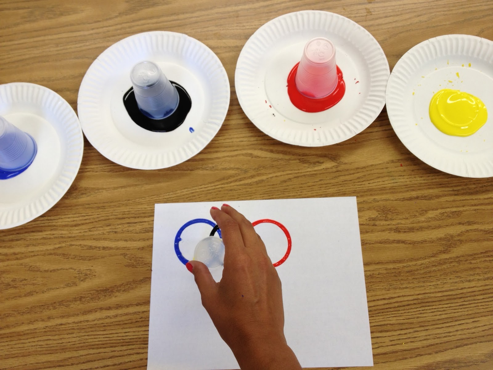 Olympic Rings and THIS SATURDAY!! - Apples & ABC's