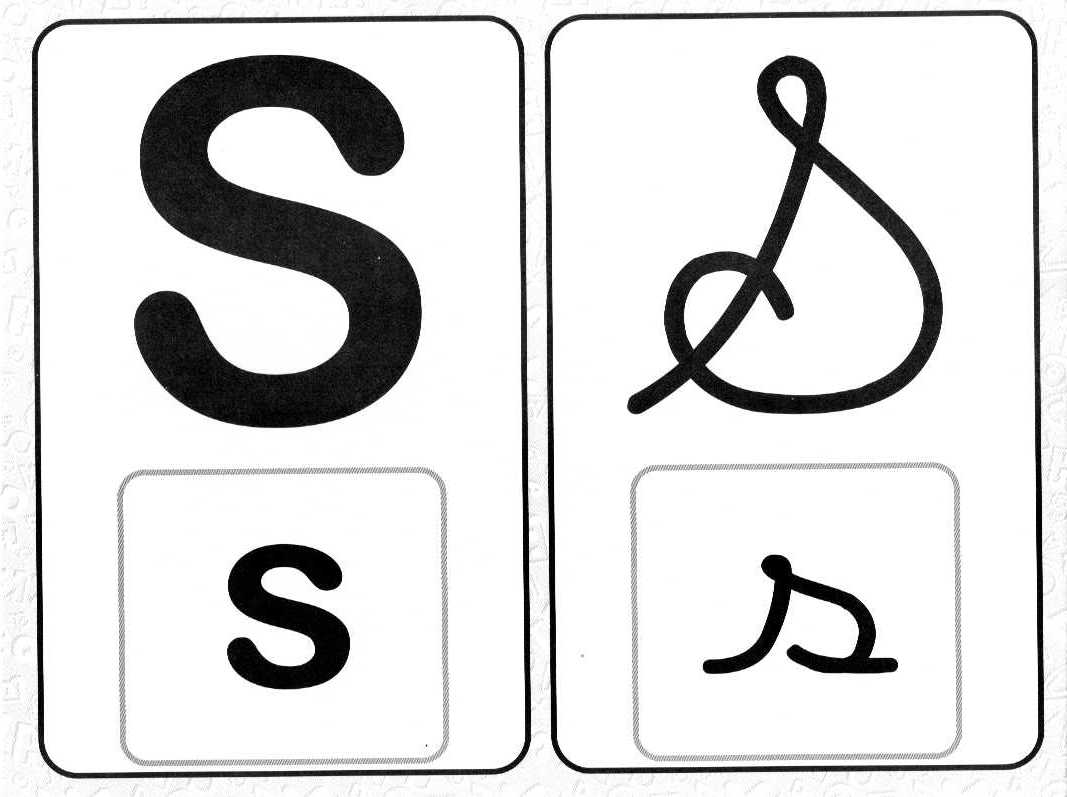 Escola Aprígio.com: Alfabeto em suas quatro principais formas