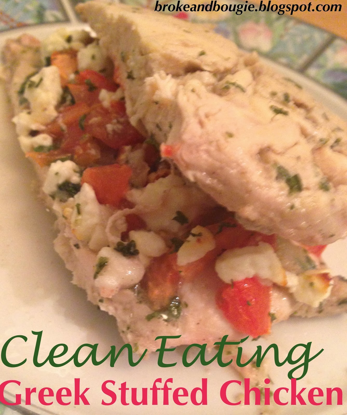 Clean Eating: Greek Stuffed Chicken | LindsSays