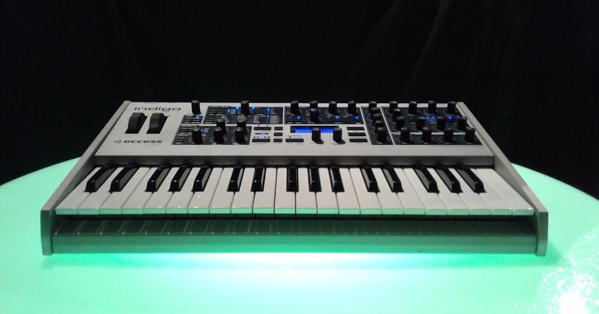MATRIXSYNTH: Access Virus Indigo Synthesizer + LCD MOD SN 10200295