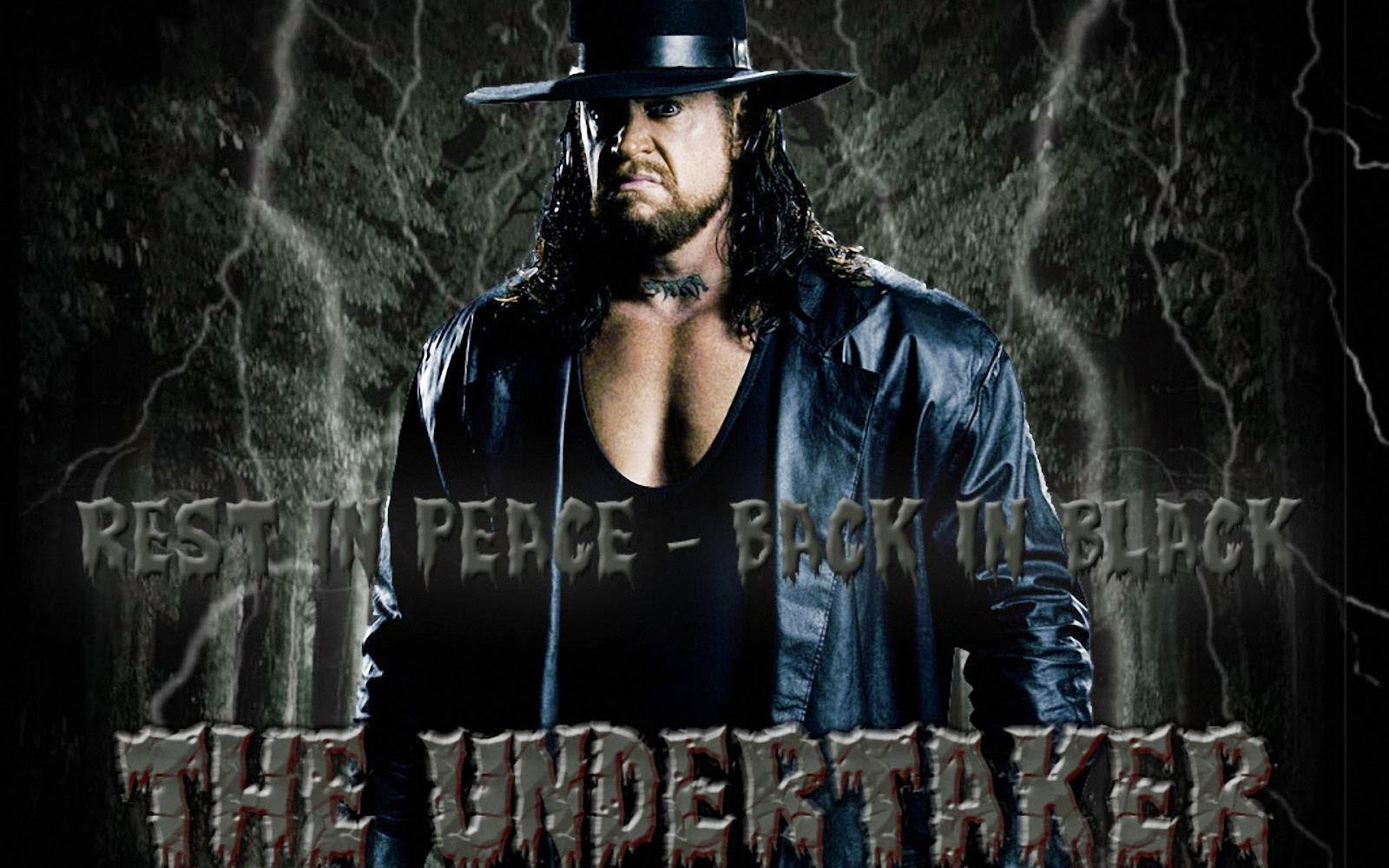 Back In Black The Undertaker