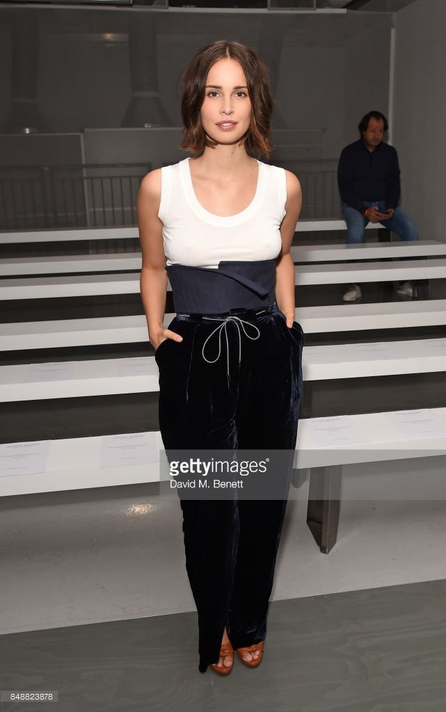 HEIDA REED SPAIN: Heida Reed attends the Antonio Berardi show during ...