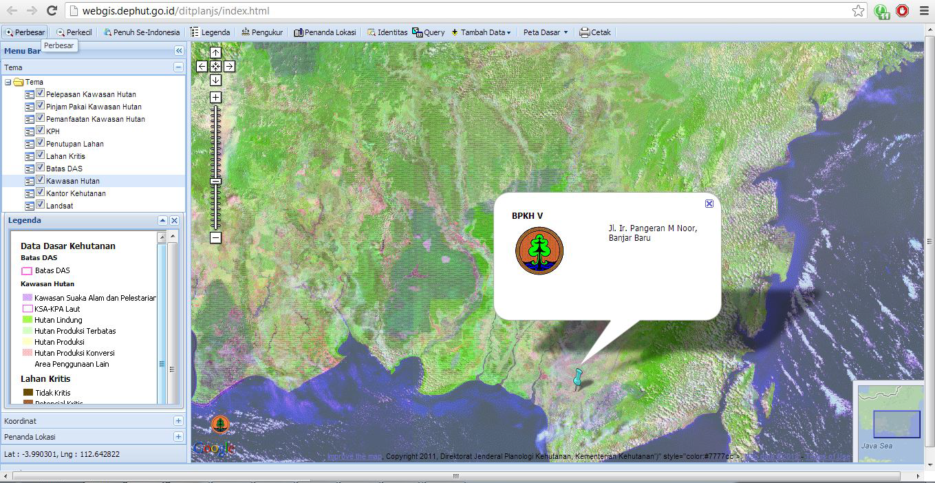 Tentang Website GIS: Contoh - contoh WebGIS