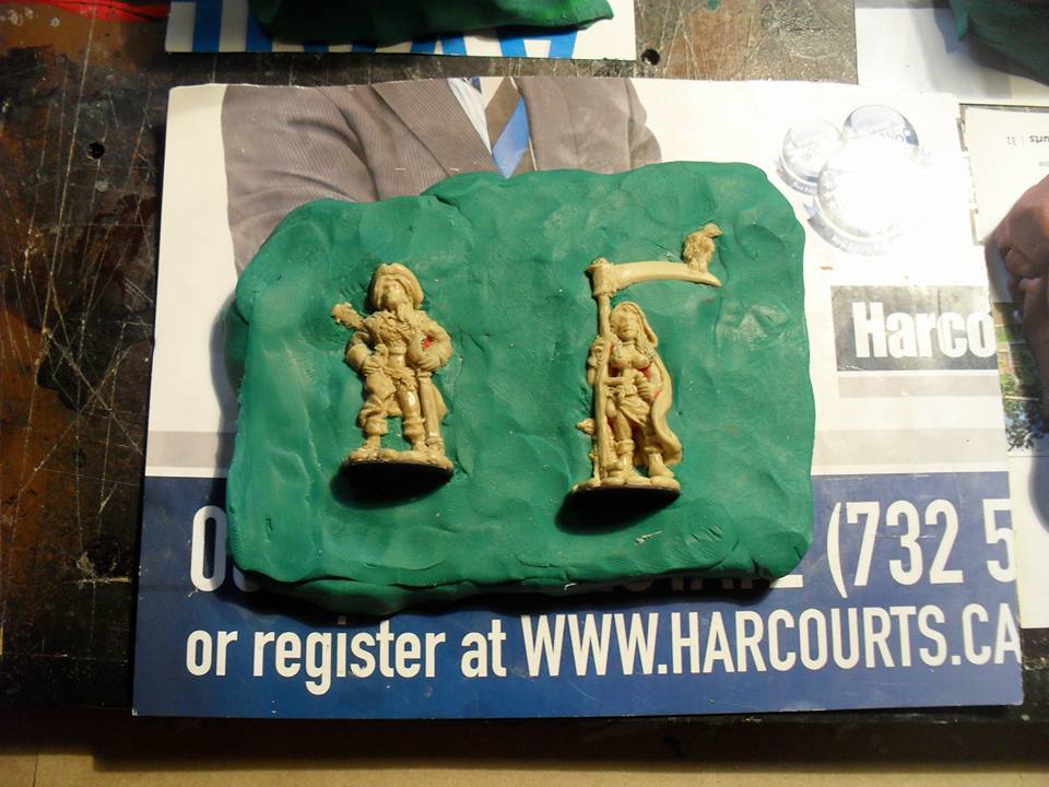 Hits To Kill: Metal Miniatures Master Mould Making