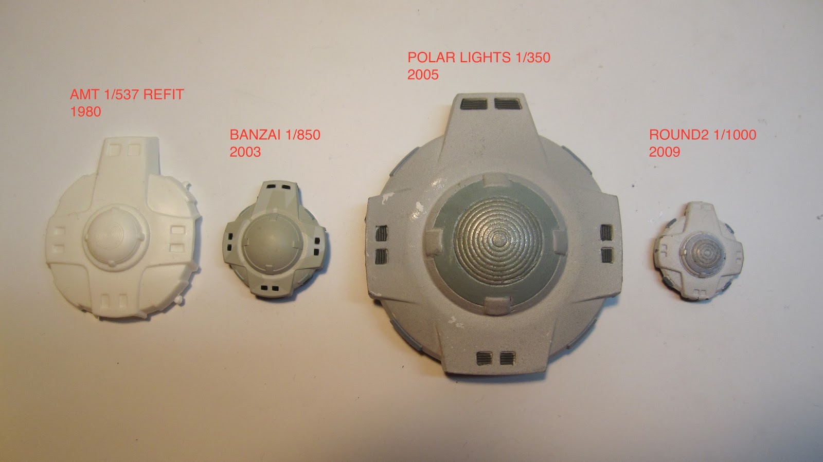 Fordo's Models: Constitution Class Polar Lights Refit 1/350 scale UPDATE #1