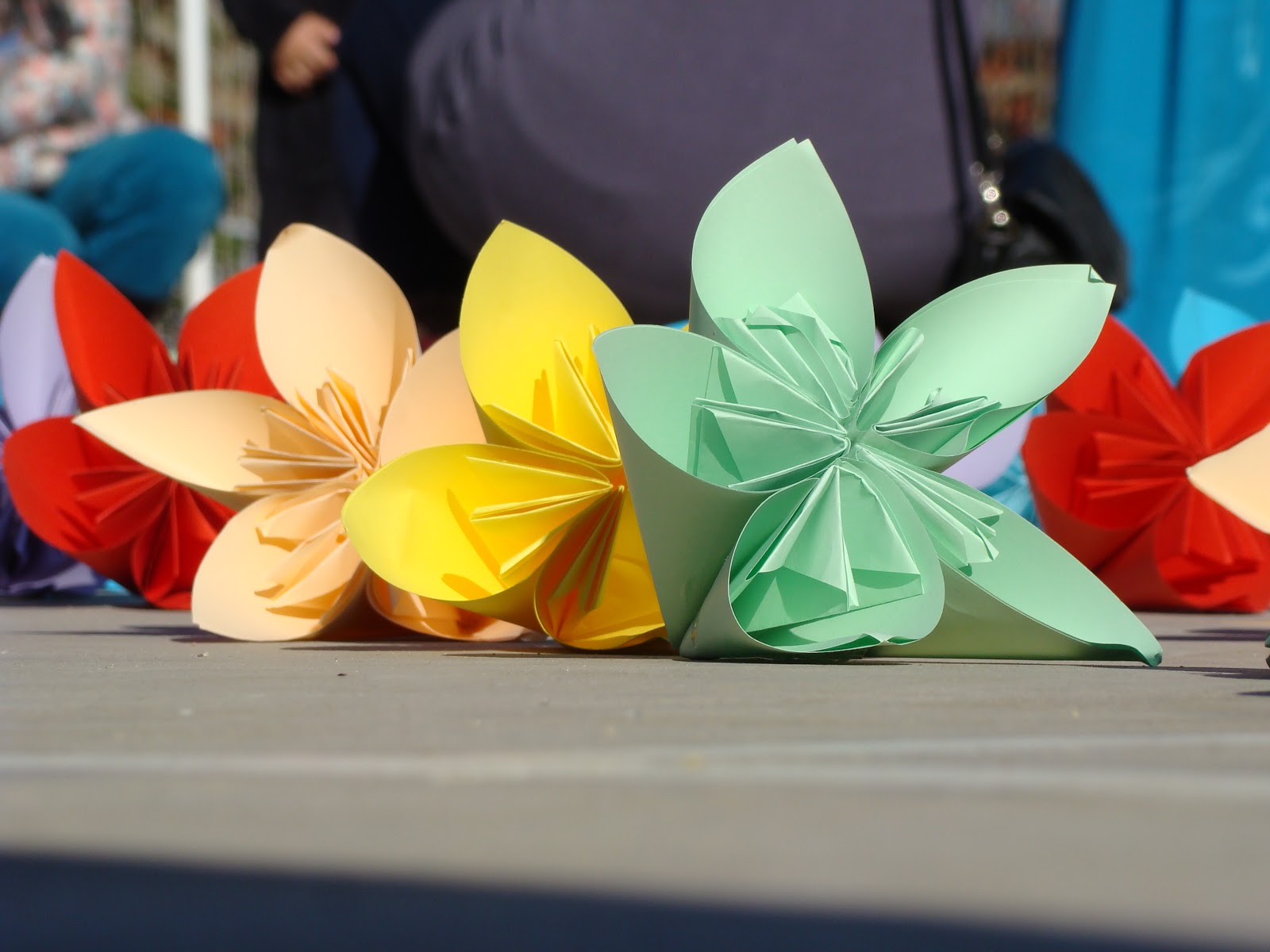 Flores de origami - Imagui