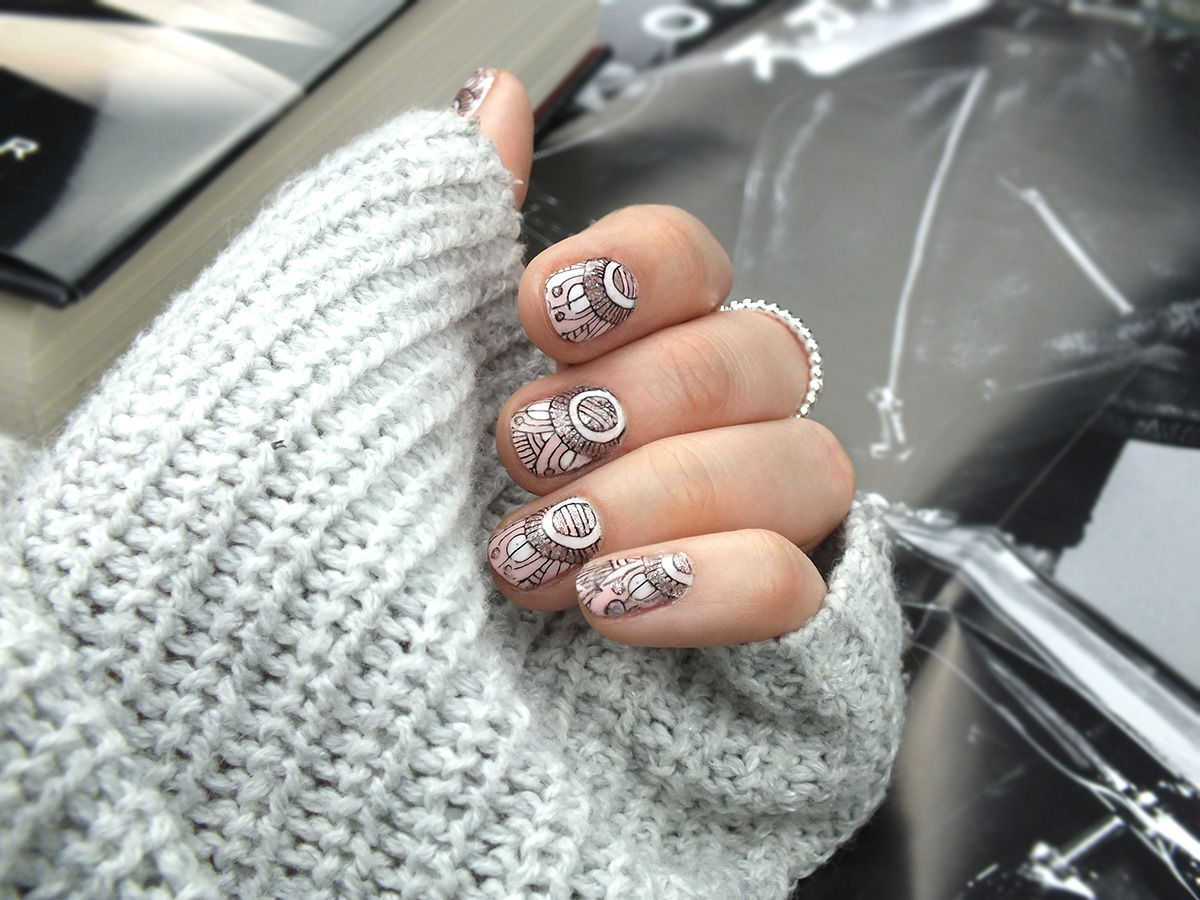 FLORAL SPRING NAILS (+ STAMPING TUTORIAL) - OH ANNE