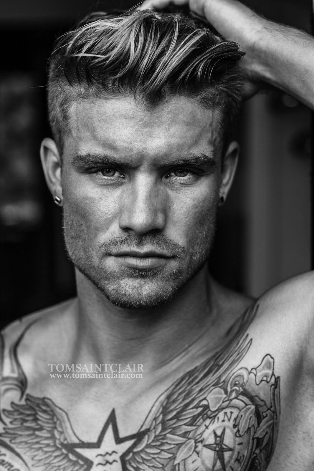 TOM SAINT CLAIR: Model GREGORY BRODARD