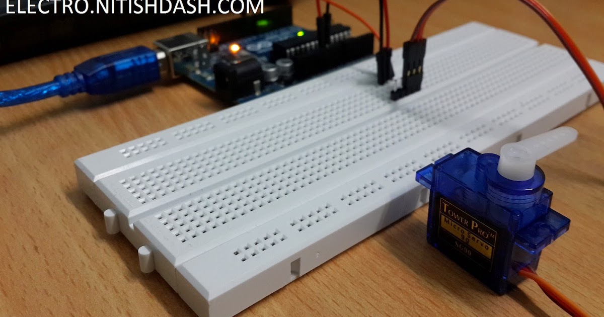 Controlling micro servos using Arduino [ARDUINO] ~ Dash Electro