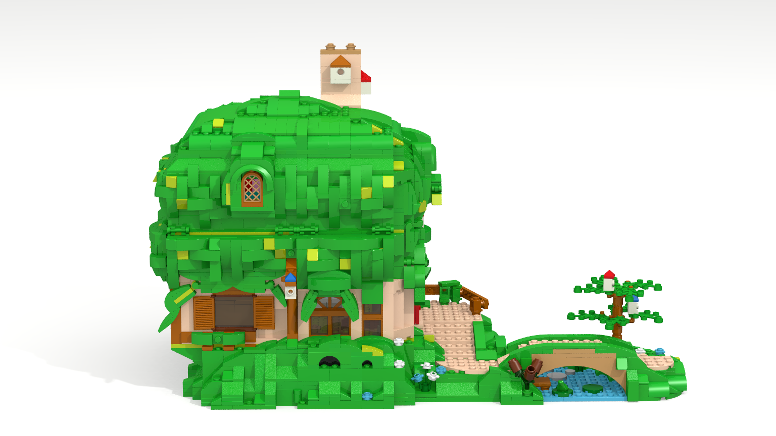 Equestria Daily - MLP Stuff!: Fluttershy's Cottage Lego Set Appears on ...