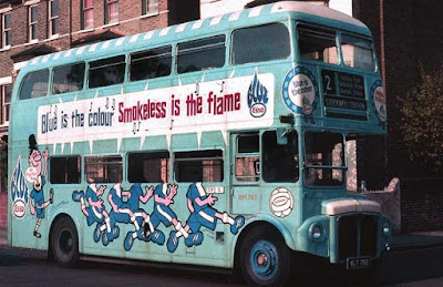 The Thoughts Of Joe The Esso Blue Dealer: Esso Blue Joe - On The Buses...