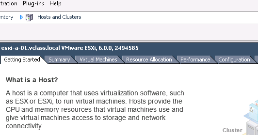 Virtualization The Future: Missing Hardware Status Tab in vSphere Client for ESXi Host