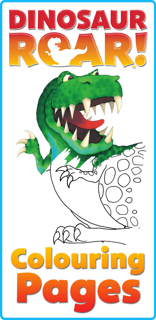 Paul Stickland Blog: Free Dinosaur Roar Coloring Pages