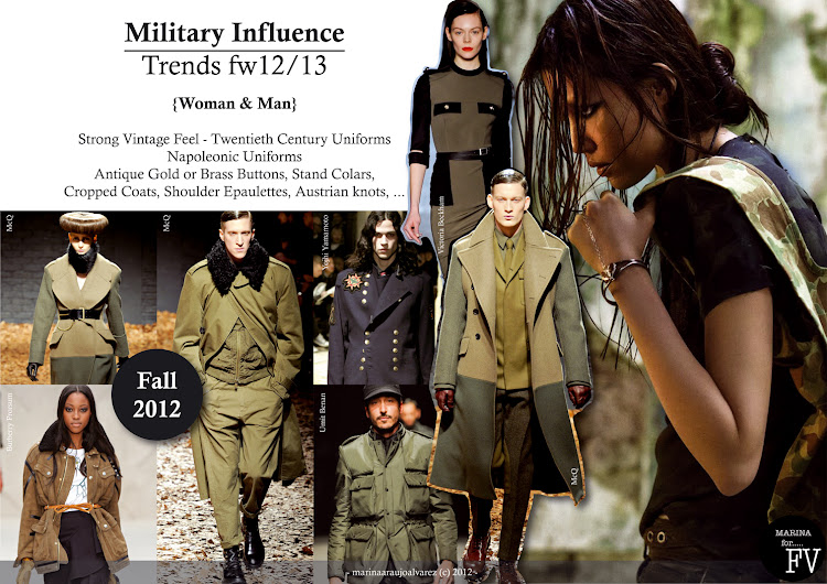 FASHION VIGNETTE: [ TREND REPORT ] MILITARY INFLUENCE by Marina Araujo ...