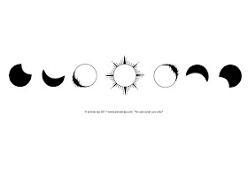 little dear tracks: Free solar eclipse pattern!