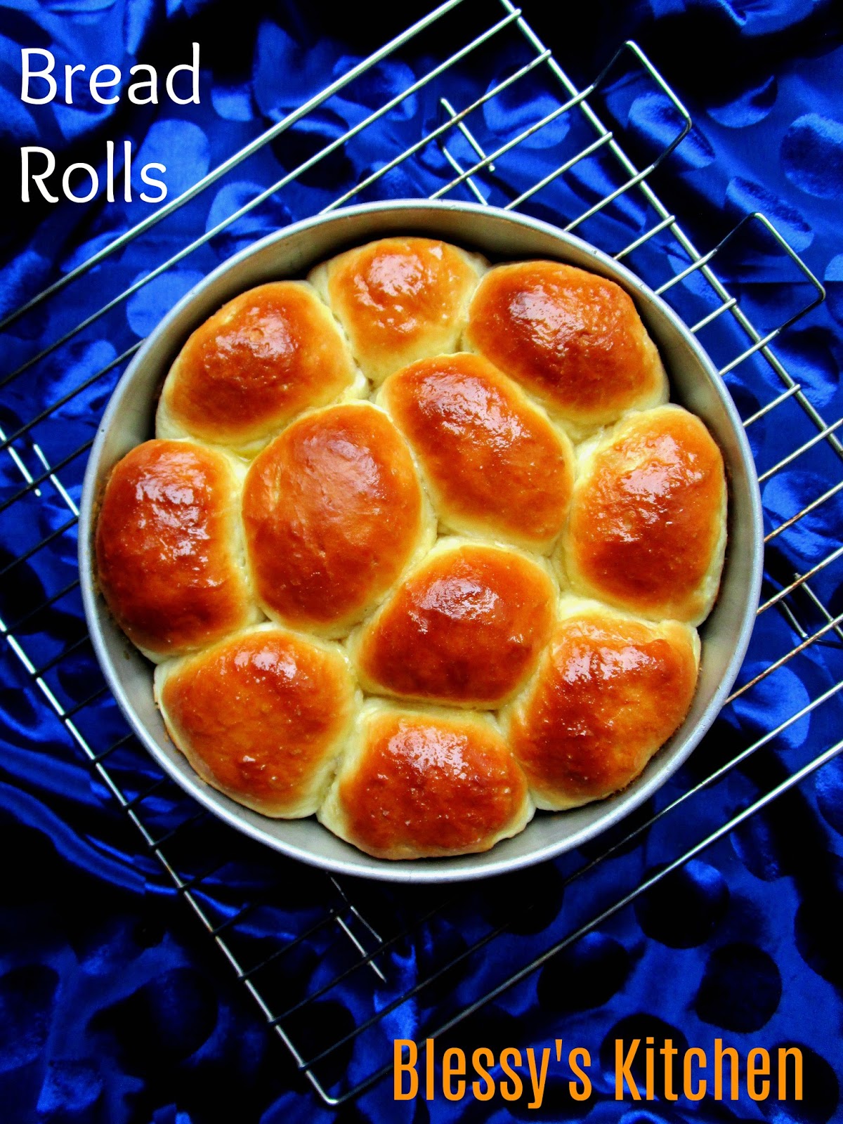 Blessy's Kitchen: Bread Rolls/ Fresh Bread Rolls/Eggless bread rolls ...