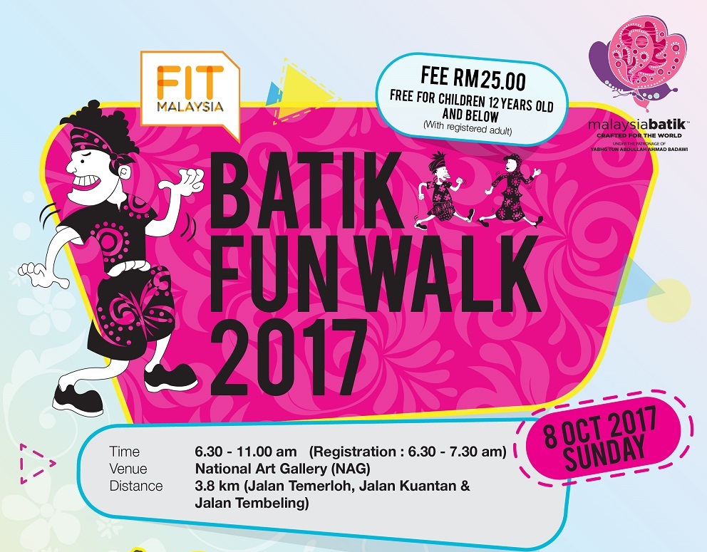 RUNNERIFIC: Batik Fun Walk 2017