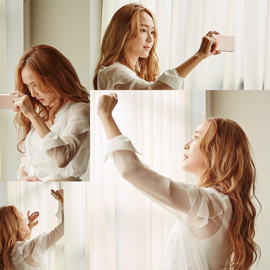 Jessica Jung greets 'Golden Stars' with her beautiful pictures ...