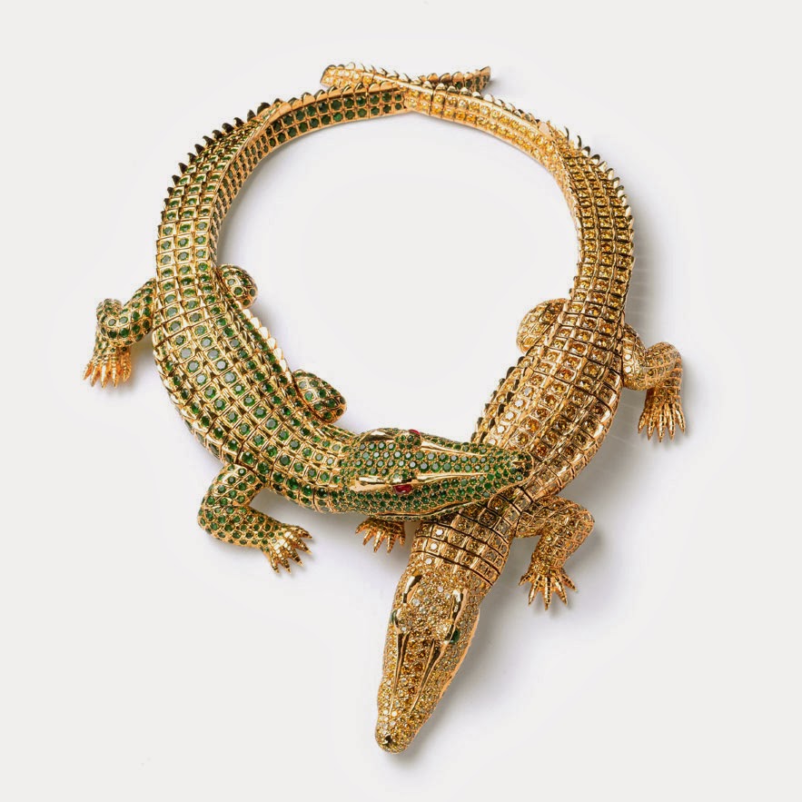 designed: Cartier's Crocodile Jewelry, Maria Felix