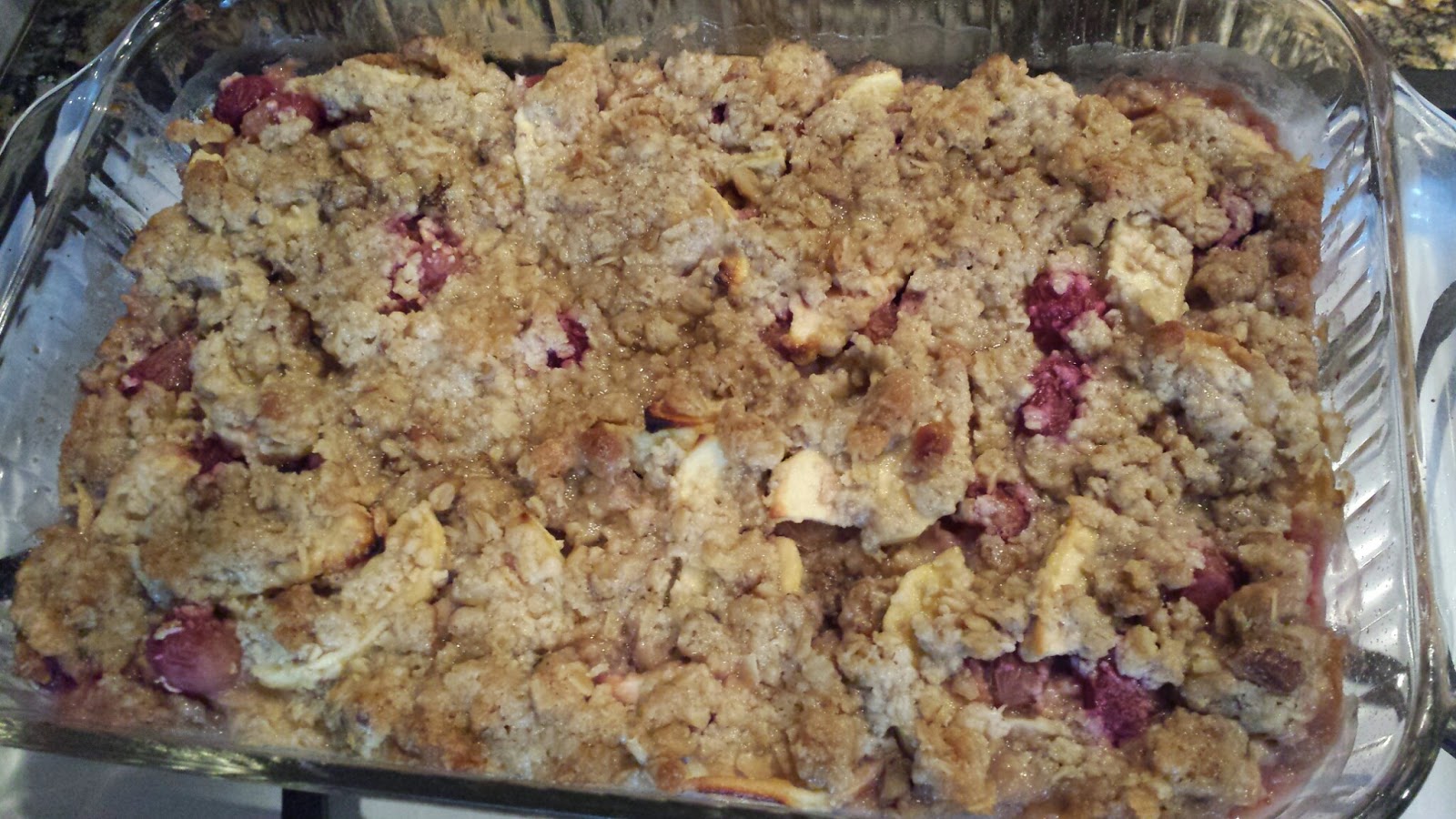 My Patchwork Quilt: GRAPE/APPLE COBBLER