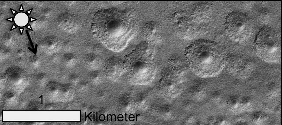 The Dragon's Tales: Evidence of ice From the Secondary Craters on ...