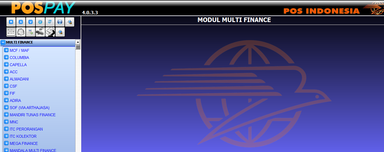 Transaksi POSPAY di loket Agen Pos