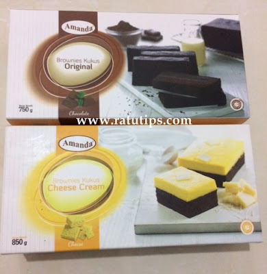 Brownies Amanda Original vs Brownies Cheese Cream, Manakah yang Lebih ...