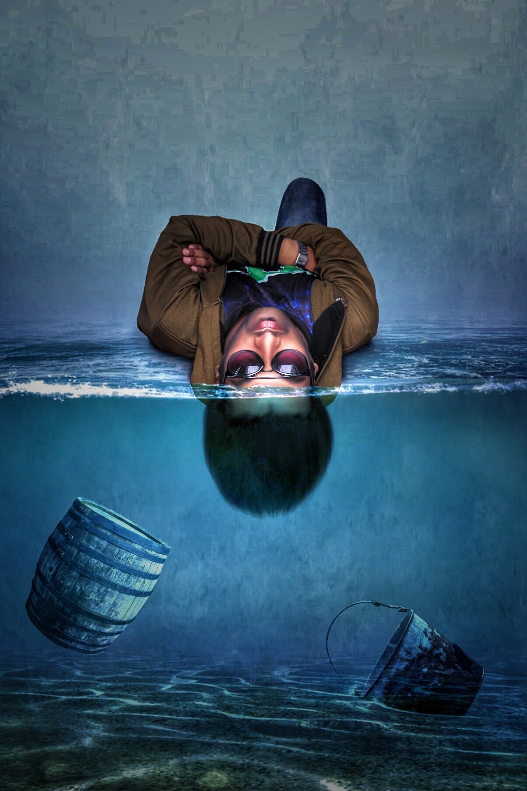 photo editing: Picsart under water photo editing