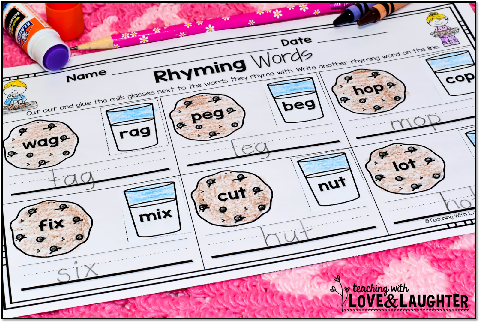 Teaching With Love and Laughter: Kindergarten Literacy Stations